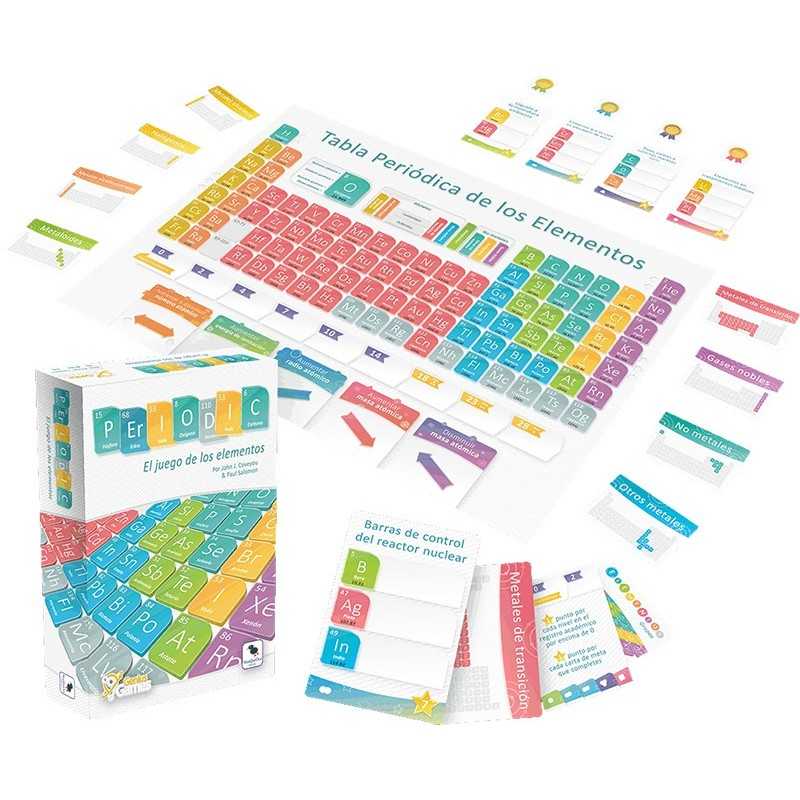 PERIODIC El Juego de los Elementos EDICIONES MASQUEOCA