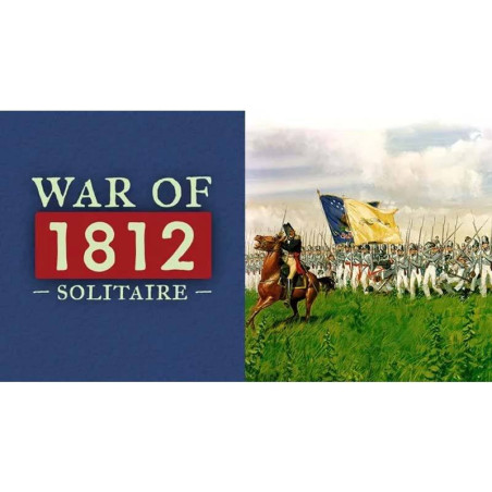 War of 1812 Solitaire Travel Game Game WORTHINGTON GAMES